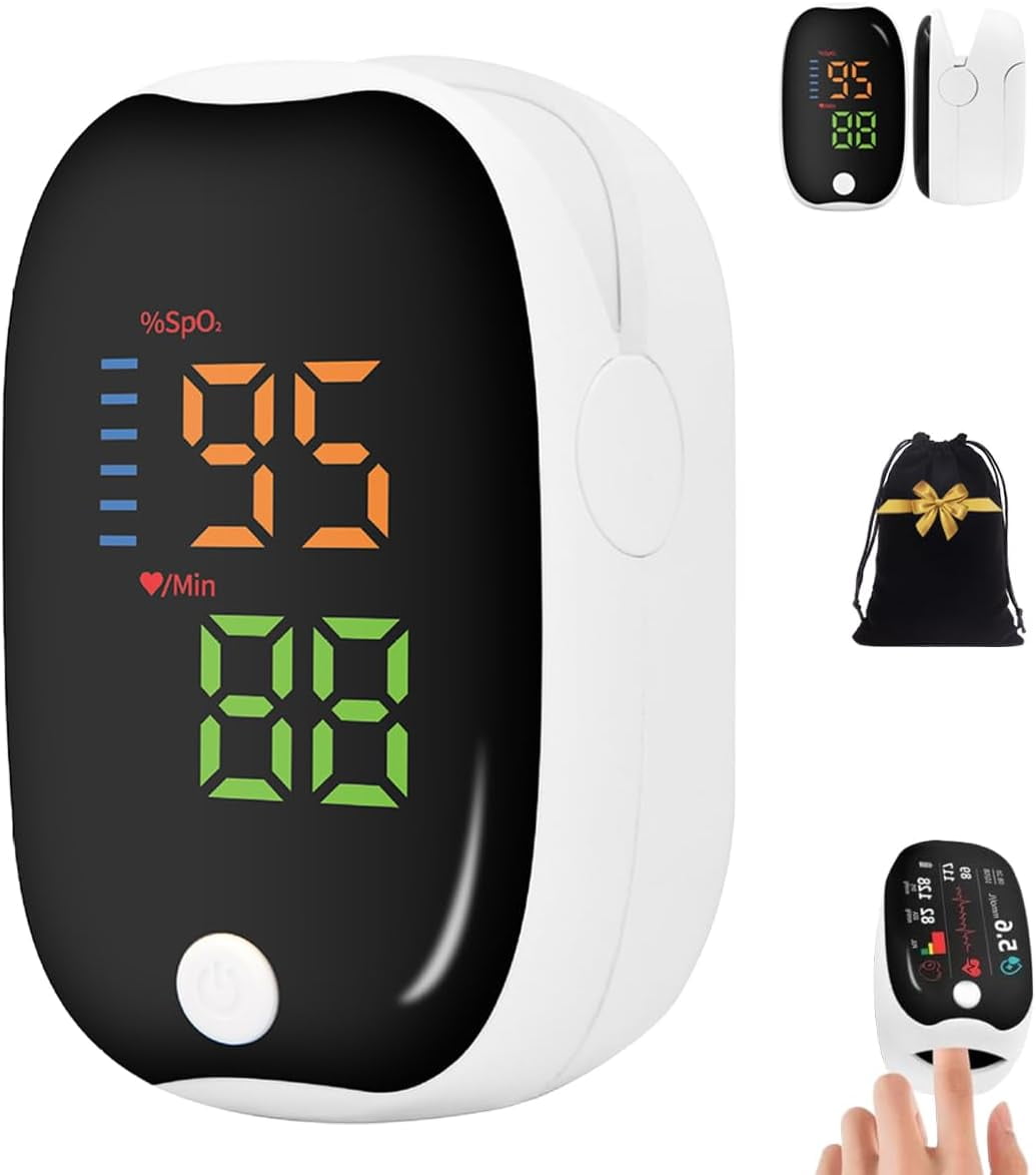 Oxygen Monitoring Finger Clip Instrument, Pulse Fingertip Oximeter ...