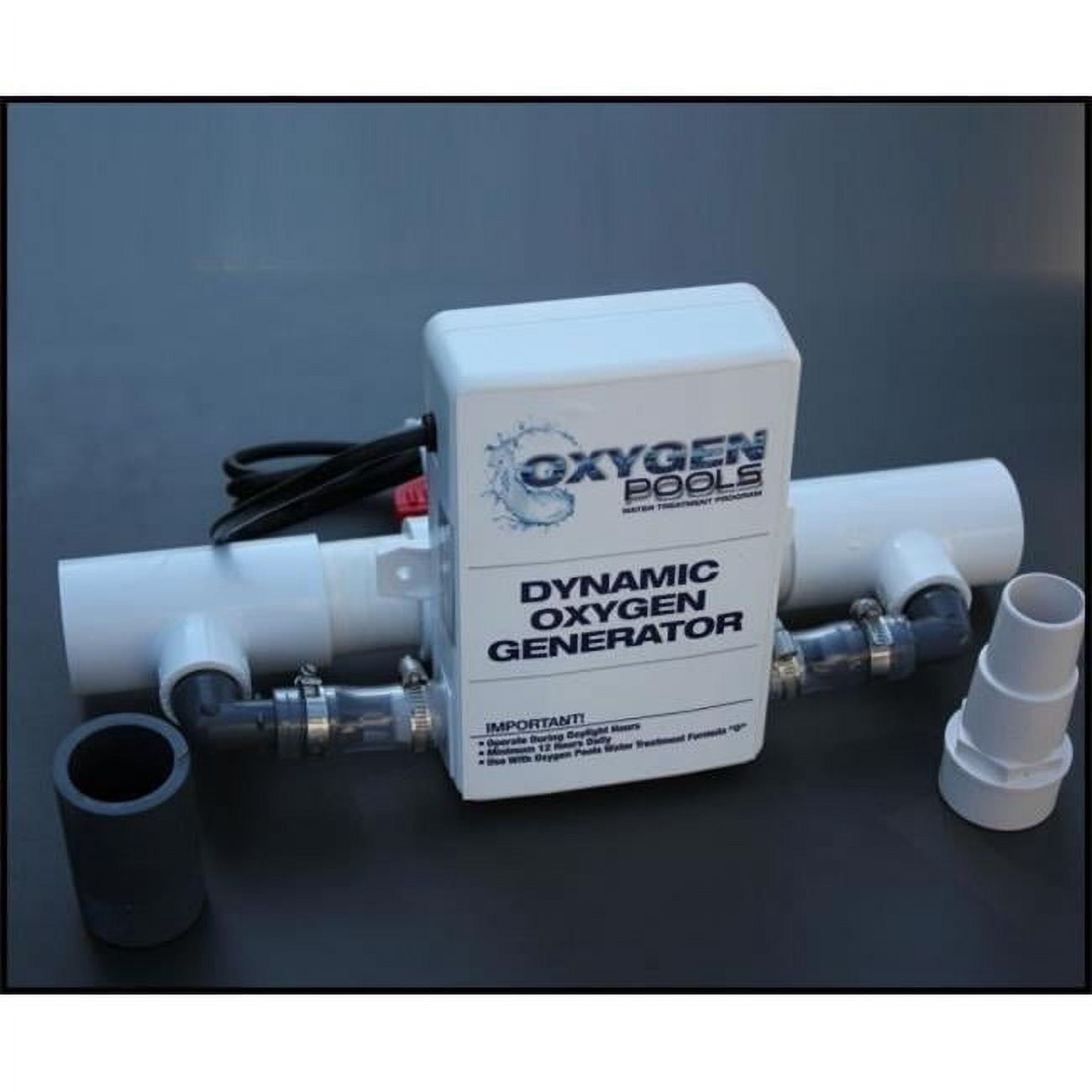 Oxygen Pools 20K AG Ozonator with Durable Manifold Flex Fitting Plug ...
