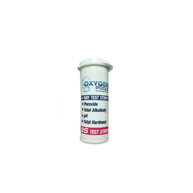 Oxygen Pools 4 Way Peroxide Test Strips - 12 Per Bottle - Walmart.com