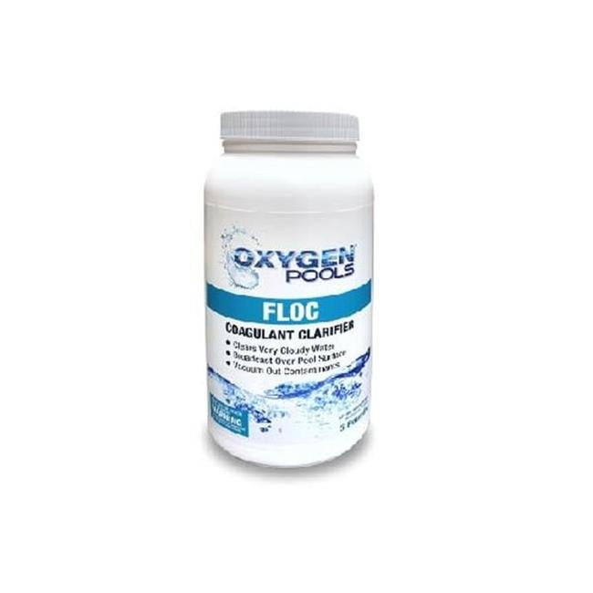 Oxygen Pools SPLFLOC 5 lbs FLOC Coagulant Clarifier, 4 per Case - Case of 48 - Walmart.com