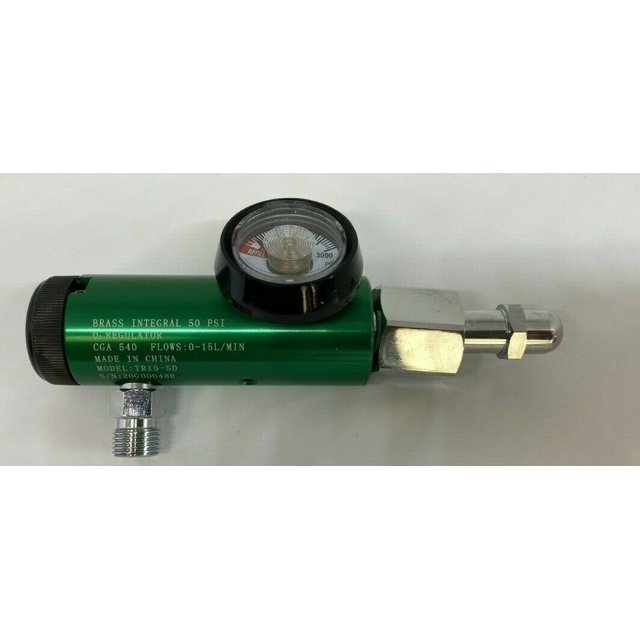 Oxygen Regulator, DISS Outlet 0-15LPM, 540 CGA - Walmart.com
