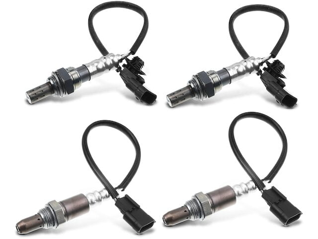 Oxygen Sensor Kit 4 - Compatible with 2017 - 2021 INFINITI Q60 3.0L V6 ...