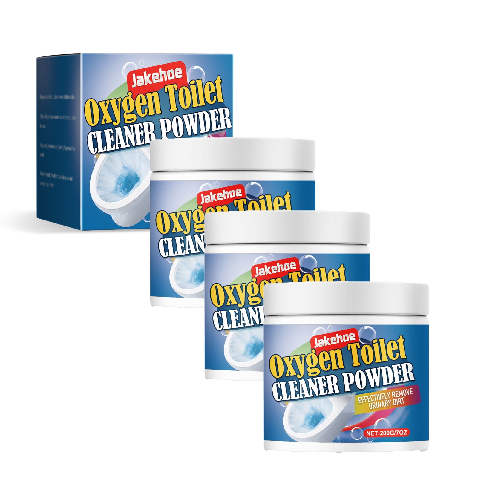 Oxygen Toilet Cleaner Powder, Toilet Bowl Cleaner, Splash Foam Toilet ...