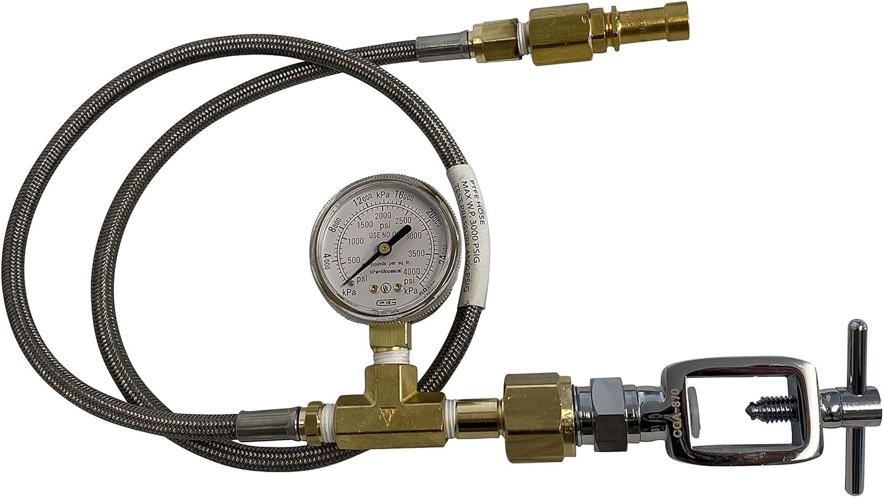 Oxygen Transfill Hose Adaptor for filling CGA540 & CGA870 small ...