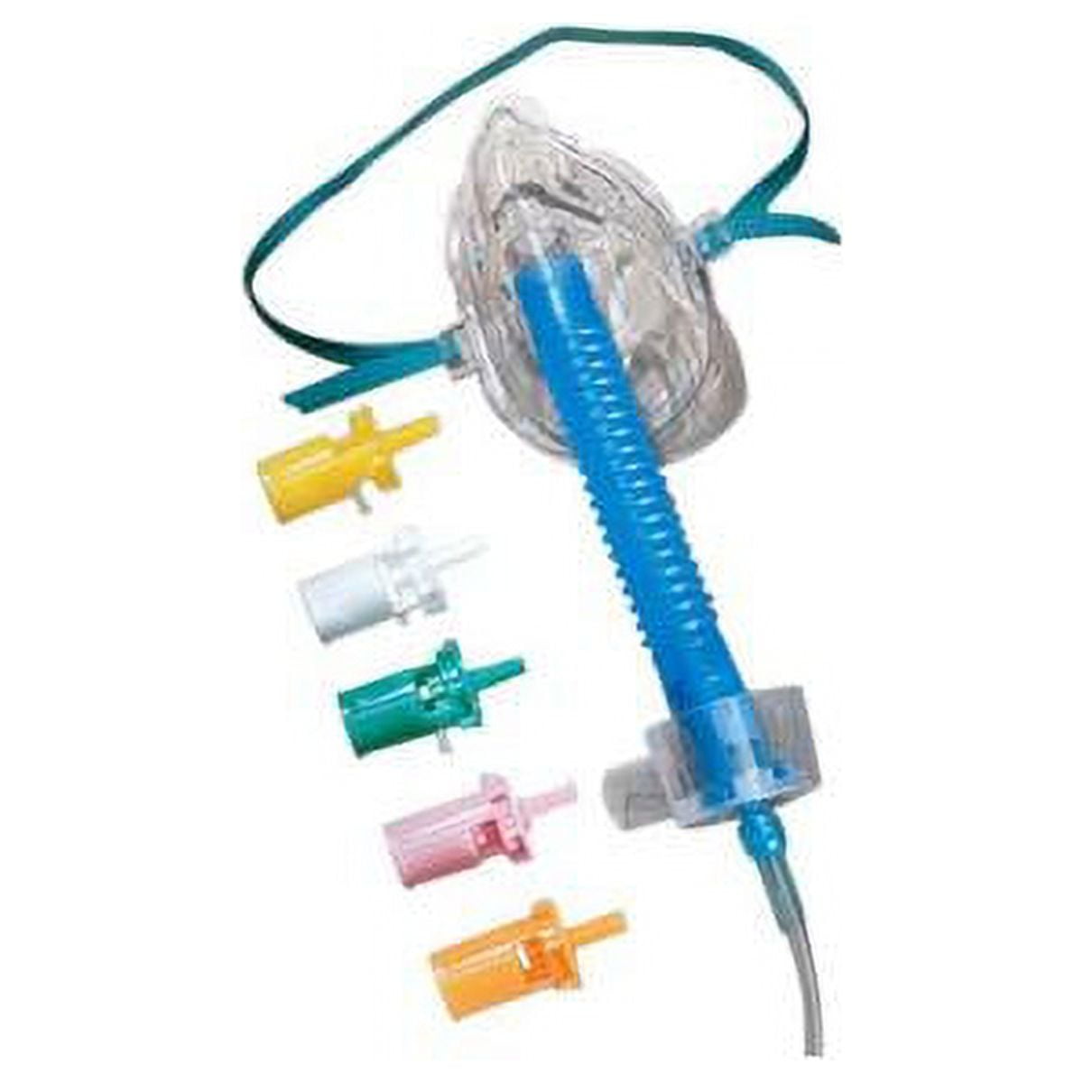 Oxygen mask with trach tee adapter, 7 ft. tubing part no. 001247 (50 ...