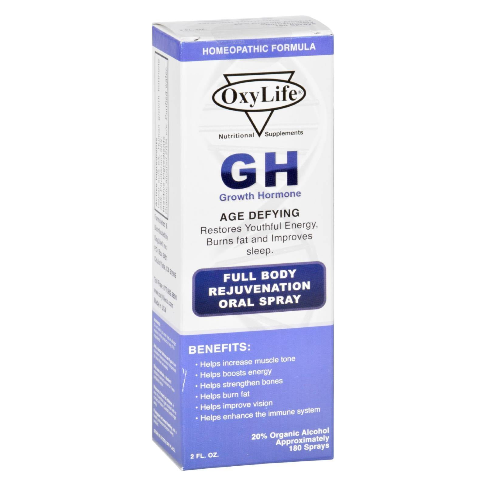 Oxylife Growth Hormone - 2 fl oz - Walmart.com