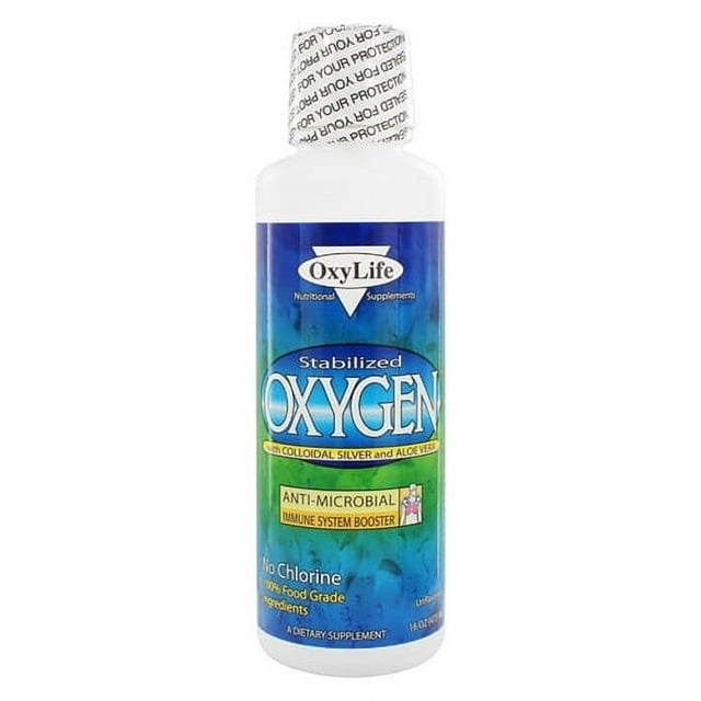 Oxylife Stabilized Oxygen With Colloidal Silver and Aloe Vera ...