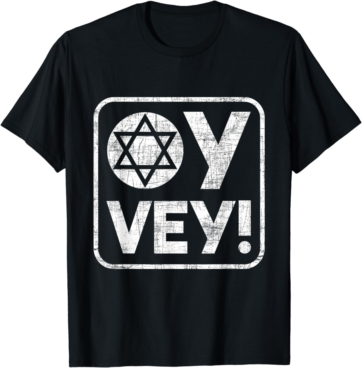 Oy Vey - Jewish Jews Israelites Hashana Star Of David T-Shirt - Walmart.com