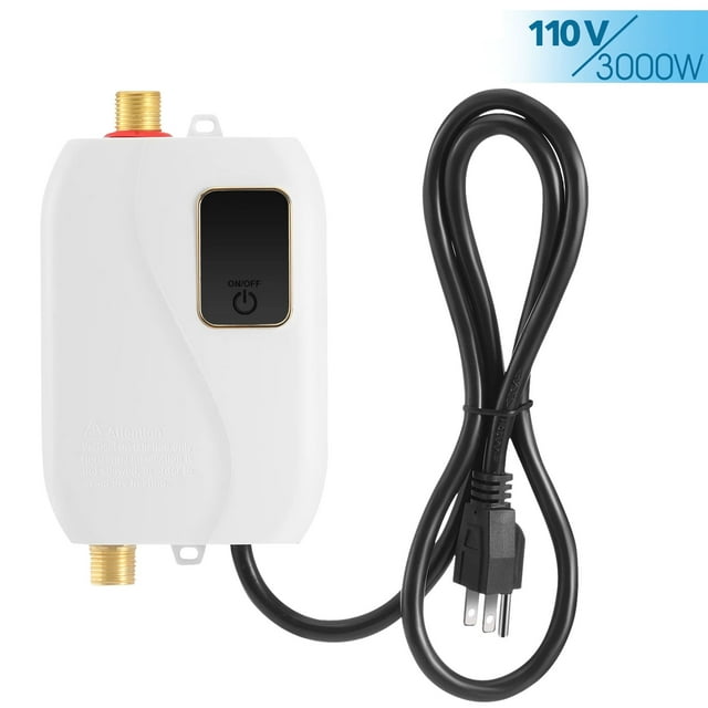 Oyajia Compact 3000W Electric Tankless Instant Hot Water Heater for ...