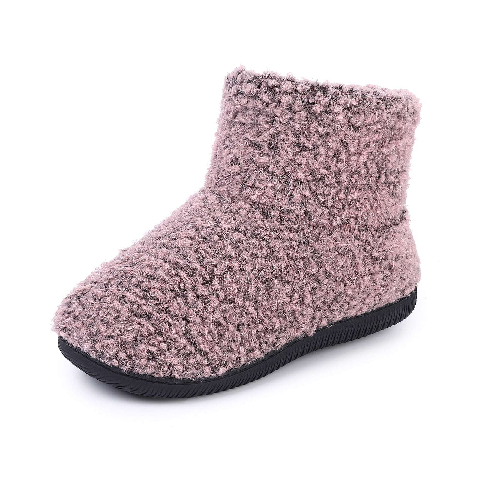 Oyang Winter Boots for Women, Memory Foam Ankle Booties House Shoes ...