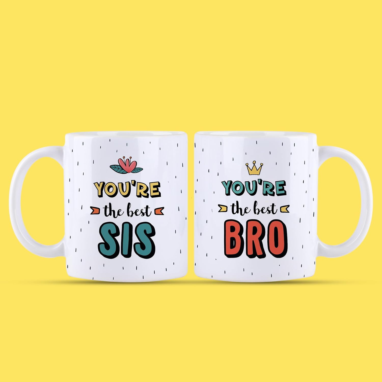 Oye Happy Bro and Sis Rakhi Combo Gift Set for Rakshabandhan Coffee ...