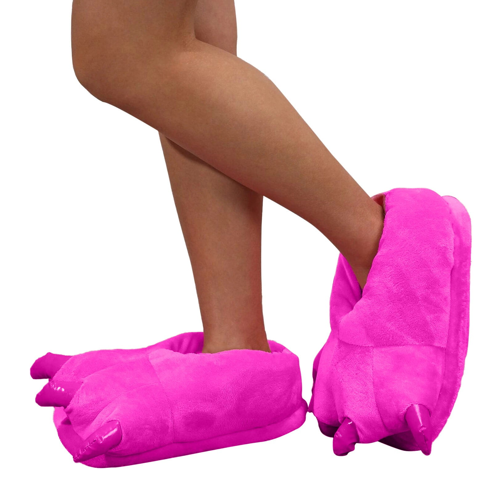 Oyedens Animal Paw Slippers for Women Men Funny Claw House Shoes Adult ...