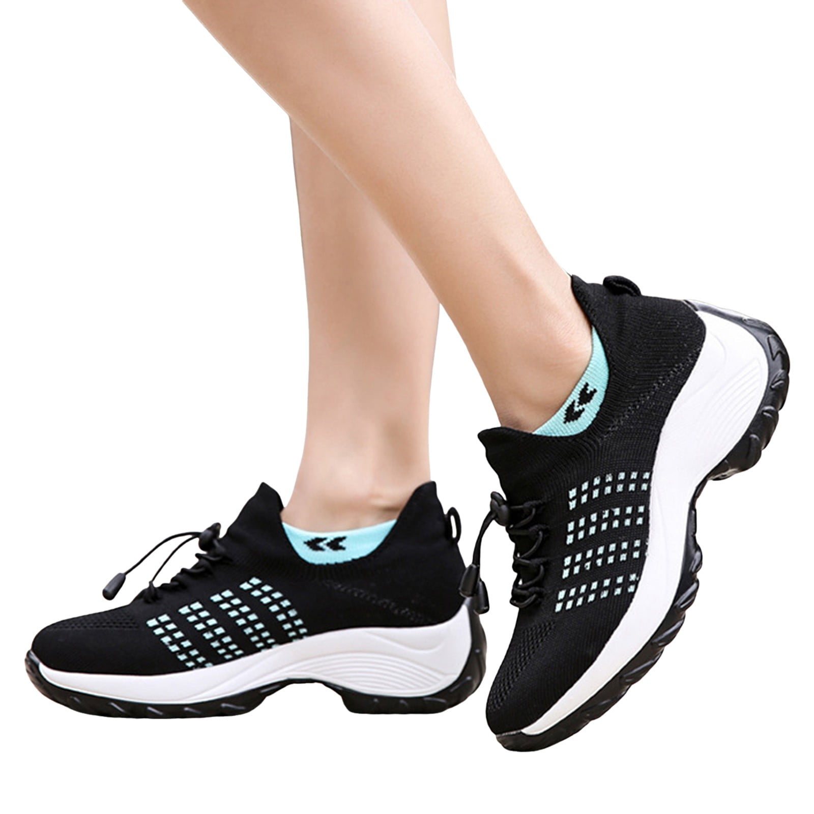 Oyedens Running Shoes for Women Men Comfortable Athletic Hiking Running ...