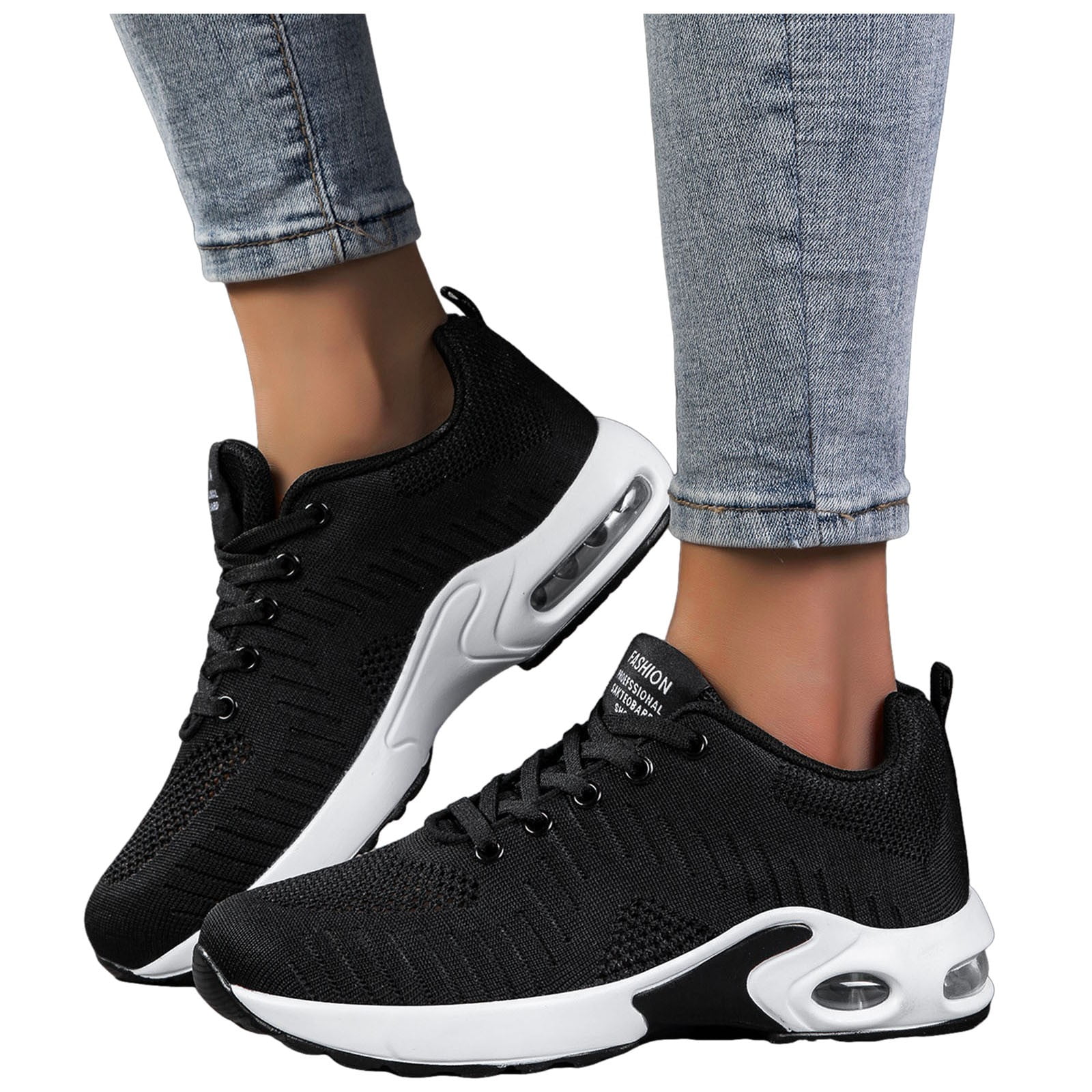 Oyedens Running Tennis Shoes for Women Men Comfortable Mesh Athletic ...