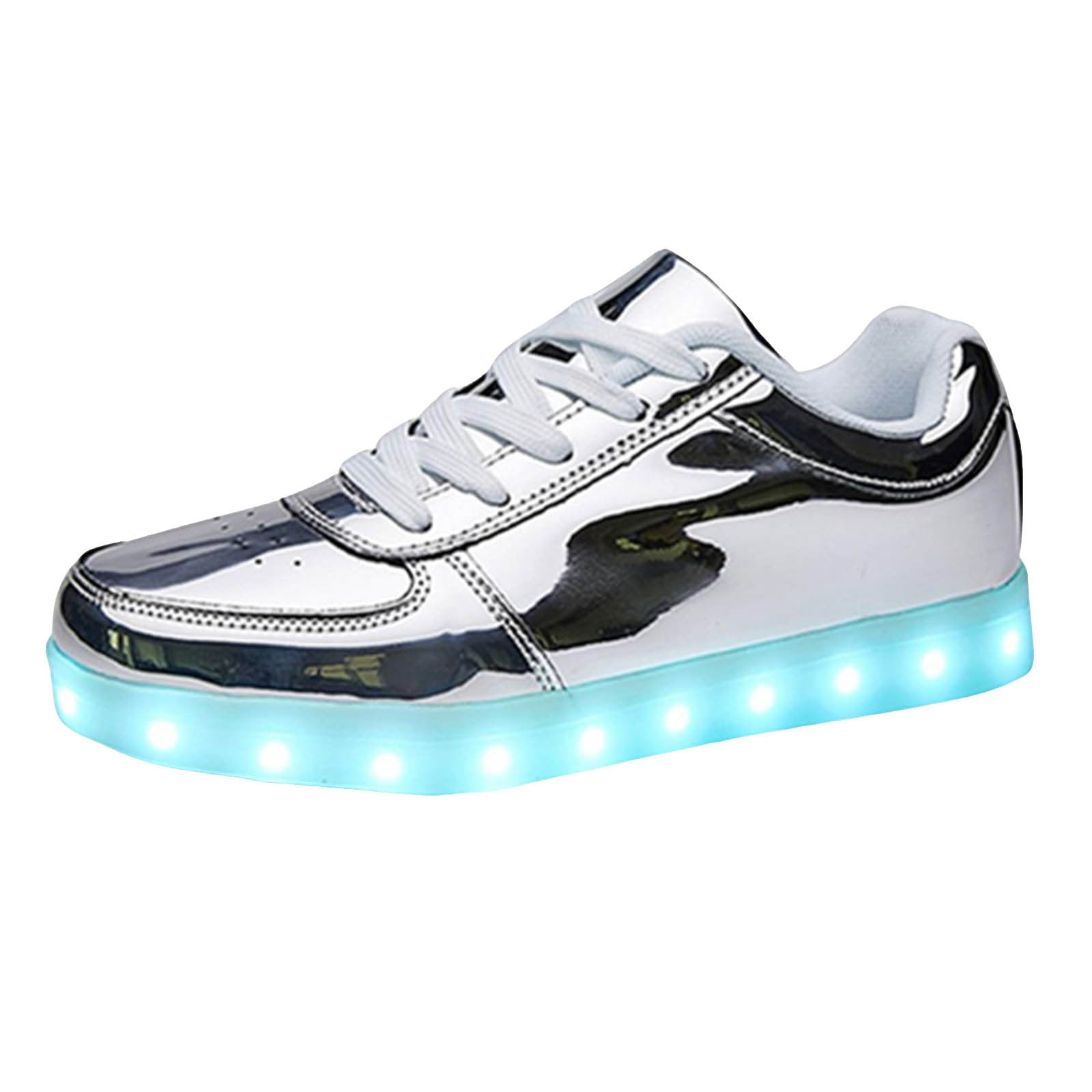 Oyedens USB Rechargeable Light up Fashion Sneakers LED Halloween ...