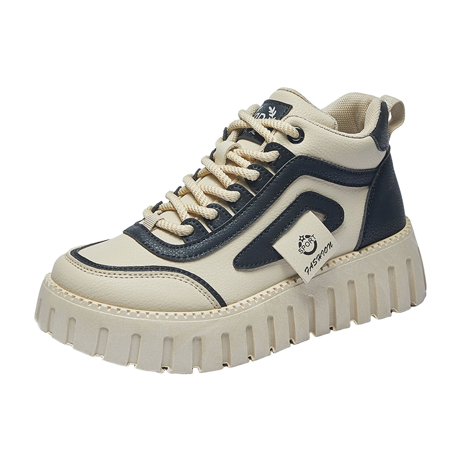 Oyedens Womens Platform High Top Fashion Sneakers 2025 Trendy Casual ...