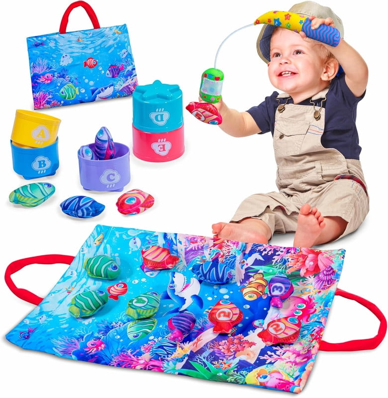 Oyhomop Learning Montessori Toys - for Babies & Toddlers 1-3 Year Old ...