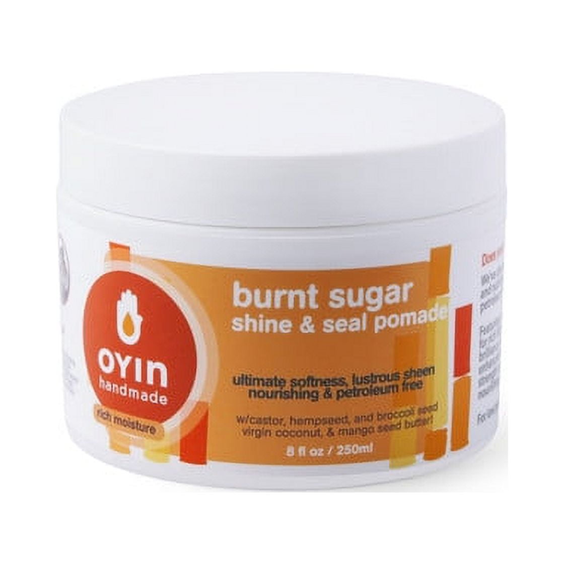 Oyin Handmade Burnt Sugar ~ humectant hair pomade 8oz - Walmart.com
