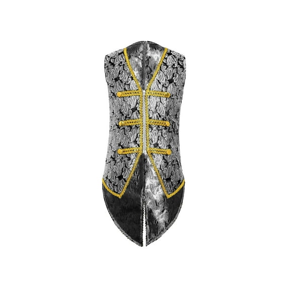 Oyolan Boys Medieval Renaissance Clothing Embroidery Tailcoat Victorian ...