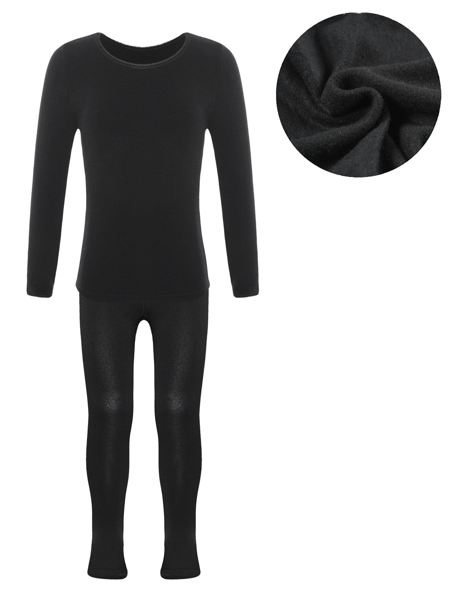 Oyolan Thermal Underwear for Girls Thermal Long Johns Set Dance ...