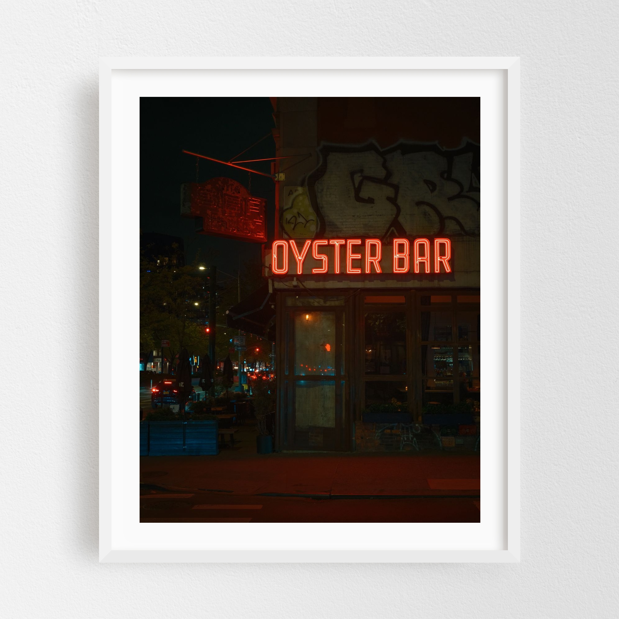 Oyster Bar, Manhattan - Manhattan New York Photography Neon Sign Nightlife Street Photography ...