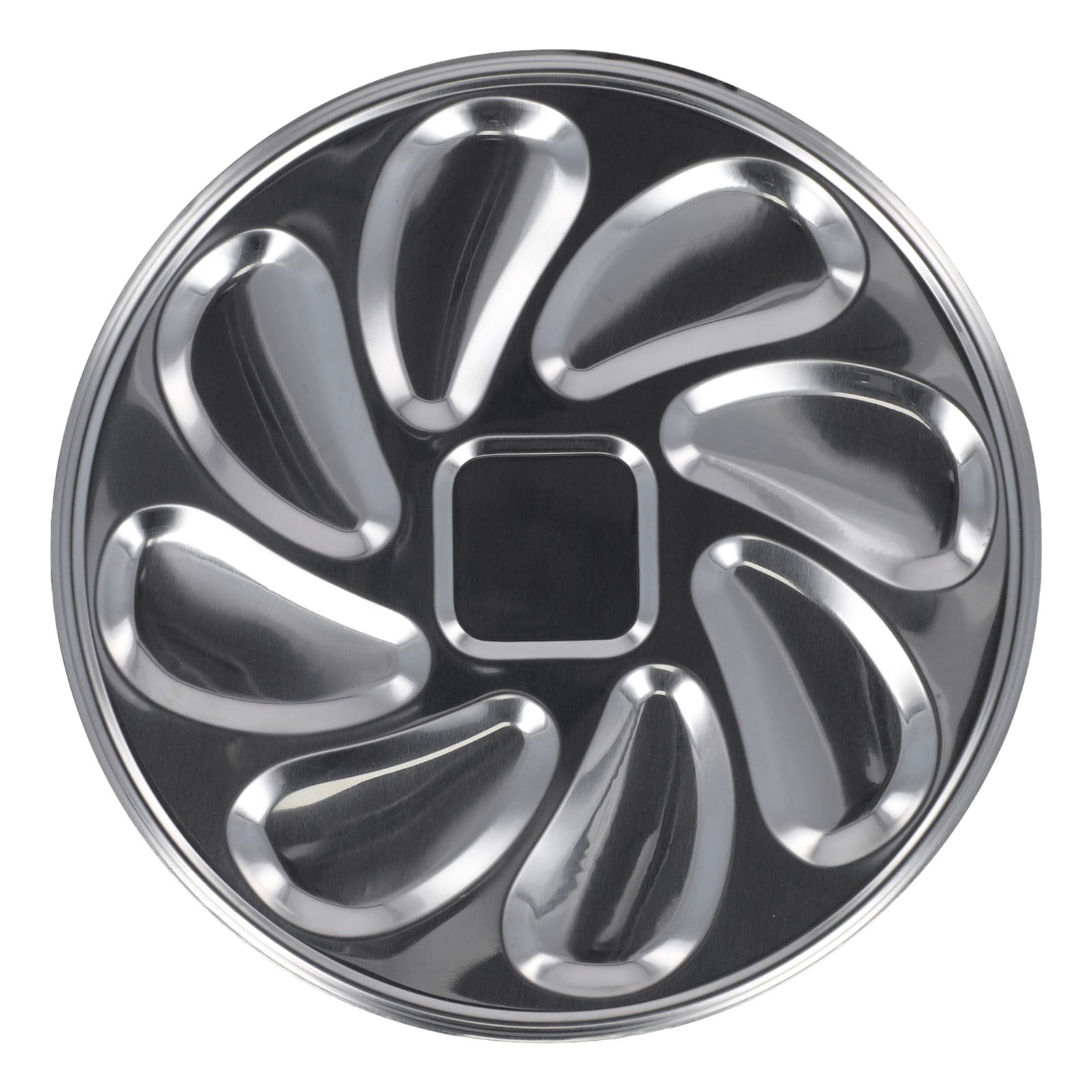 Oyster Plate,Stainless Steel Oyster Container,Seafood Tools 9 Slots ...