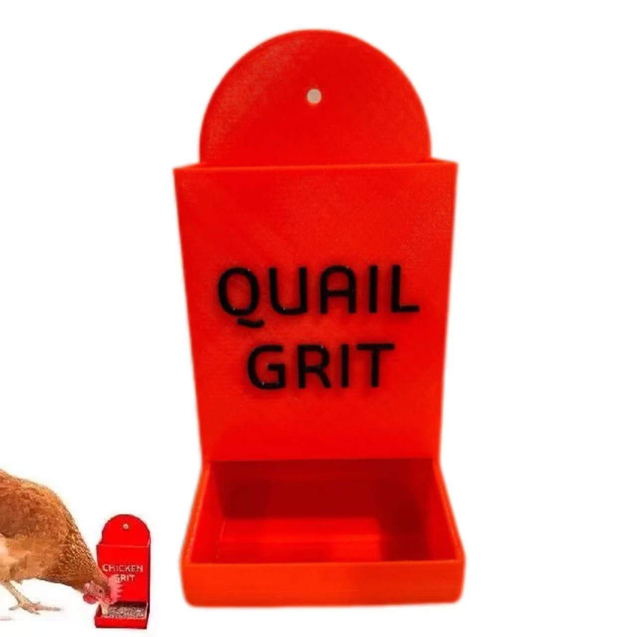 Oyster Shell and Grit Feeder, Hanging Chicken Feeder Trough, Chicken ...