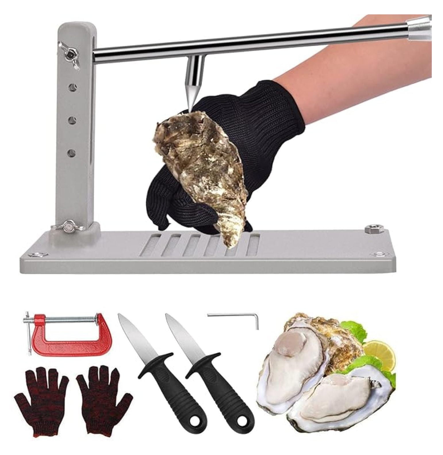 Oyster Shucker Machine Oyster Shucker Tool Set, Oyster Shucking Knife ...