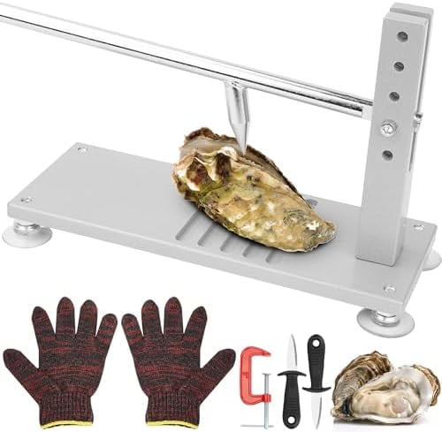 Oyster Shucking Machine with Adjustable Handle Oysters Shucker Tool ...
