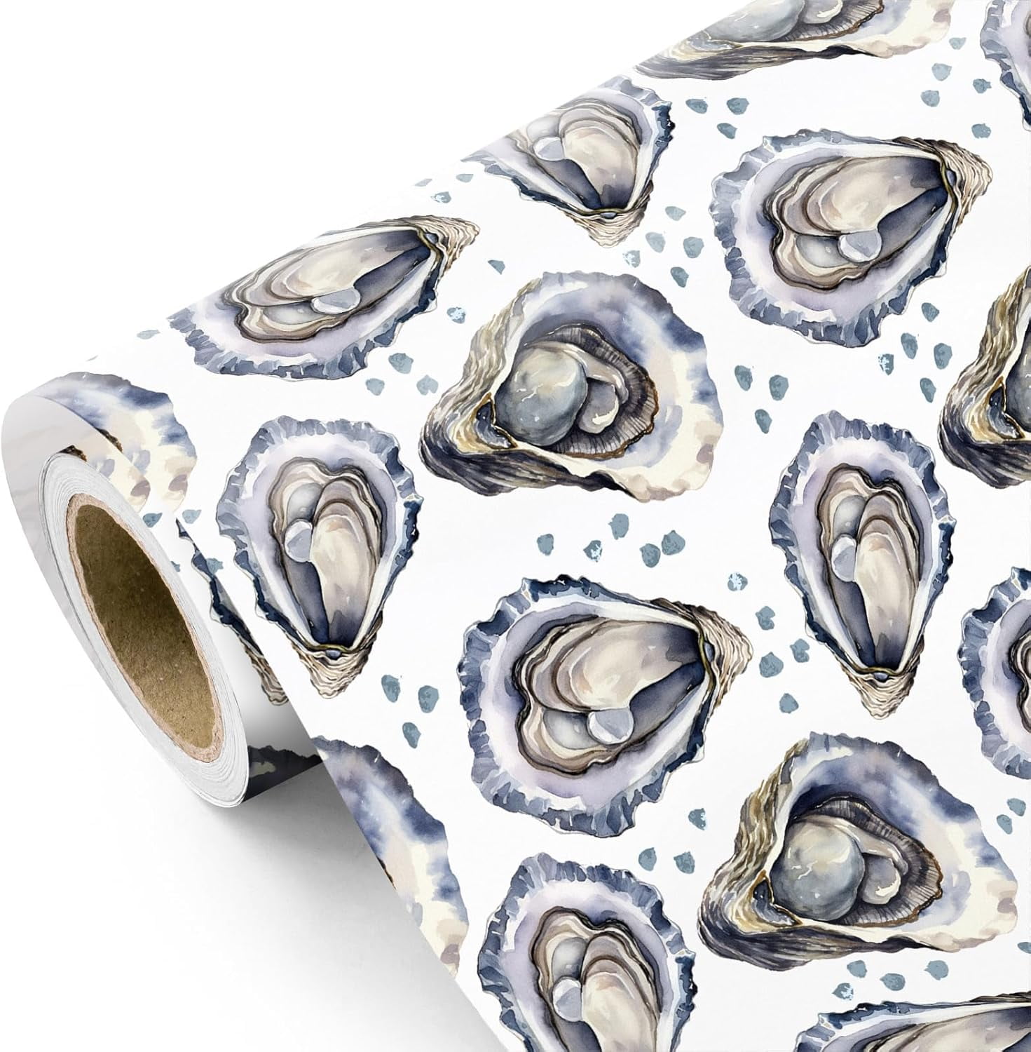 Oyster Wrapping Paper Roll - Mini Roll - 17 Inch x 16.5 Feet ...
