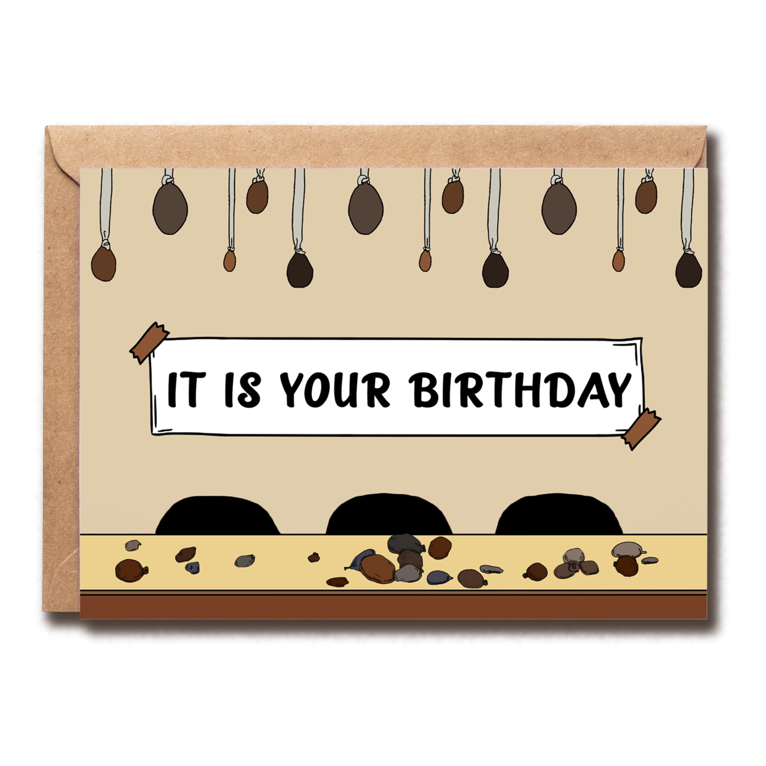 OystersPearl It Is Your Birthday Card SMR- The Office Birthday Card - Dwight Jim Birthday Card ...