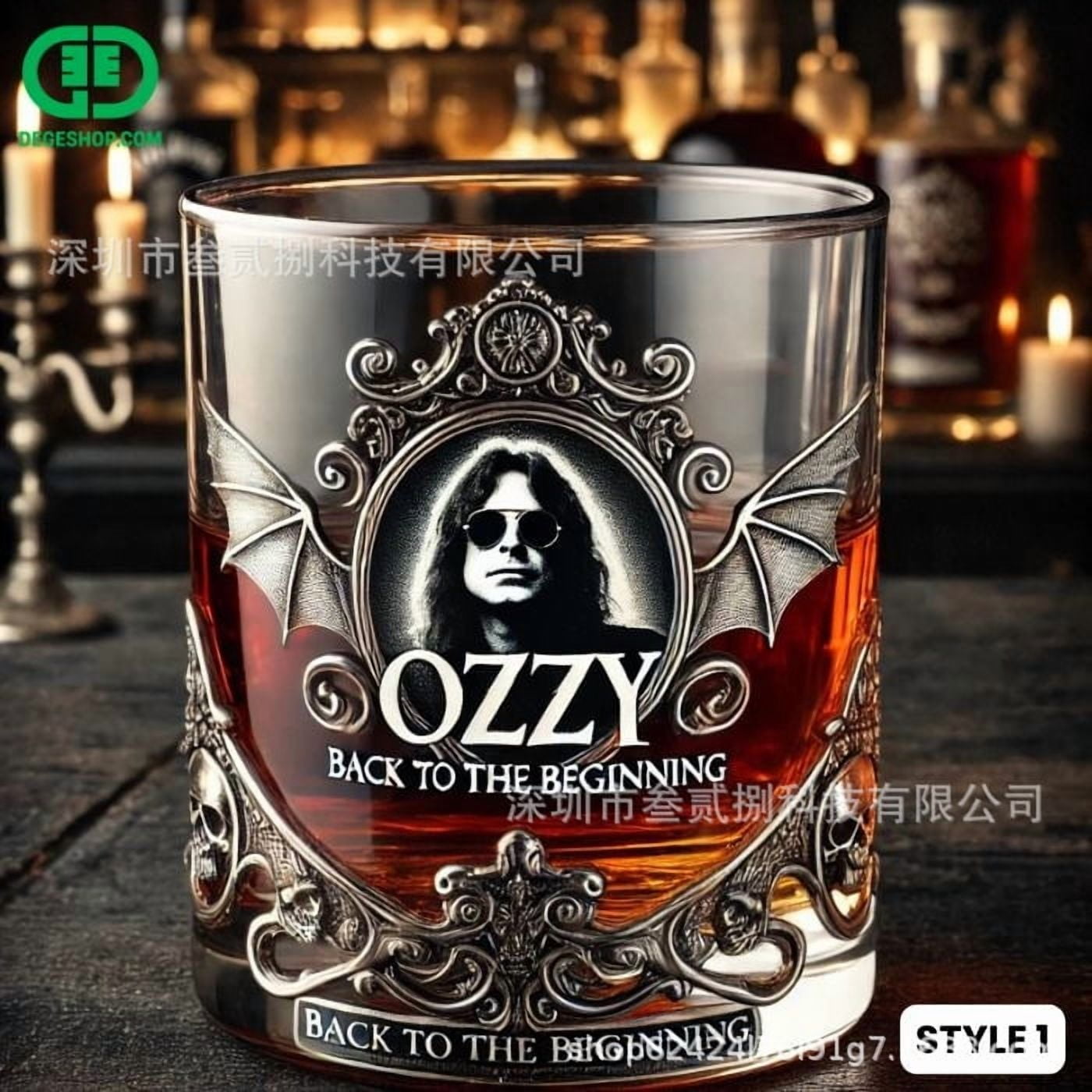 Oz Osborne Memorial Whiskey Cup - Official Souvenir - Suitable For Rock ...