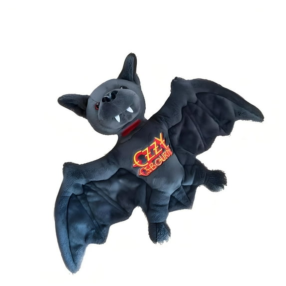 Oz-zy Os-borne Black Bat Plush, 9.8Inch Magnetic Suction Black Bat Stuffed Animals Plushies Toy ...