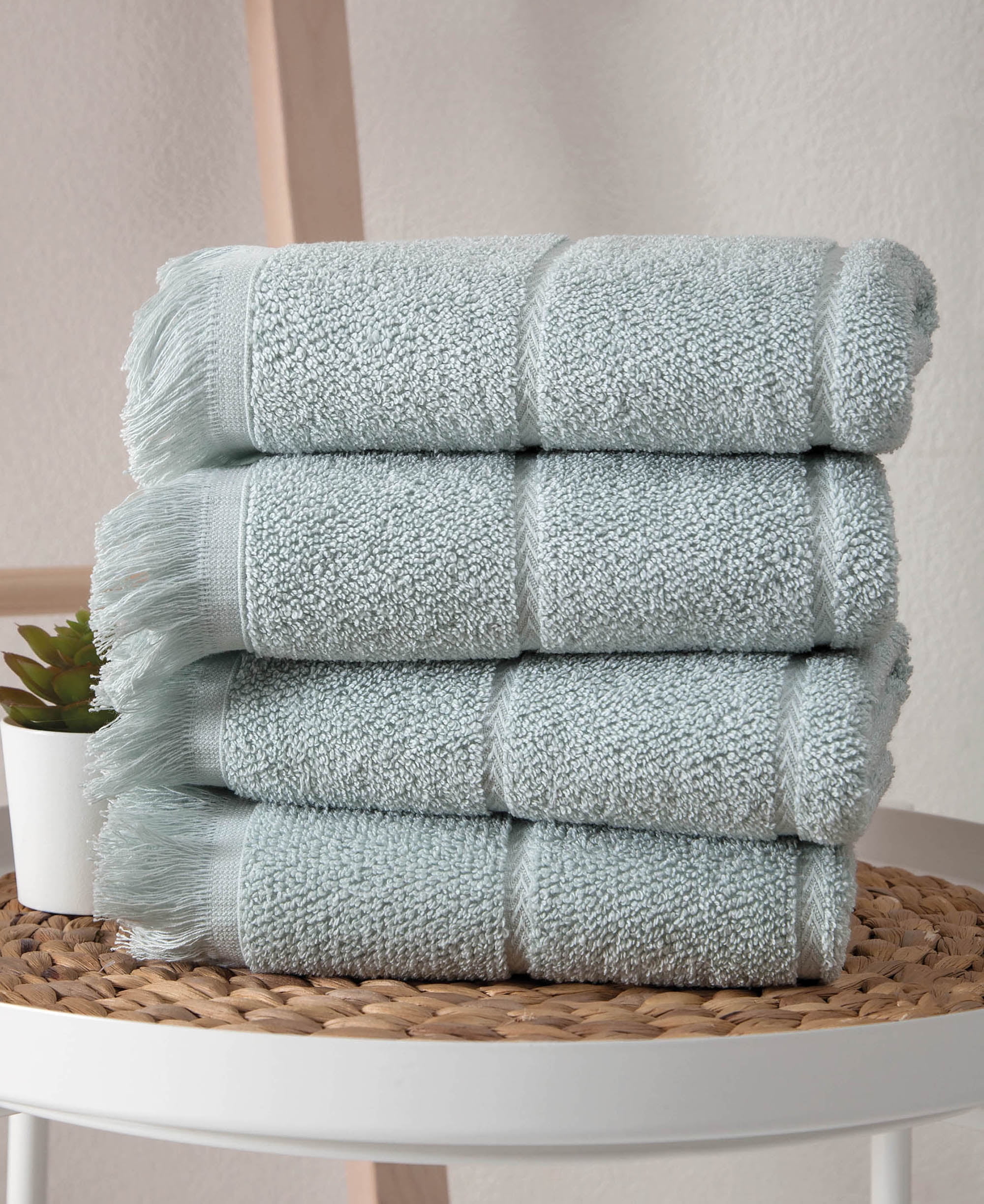 Ozan Premium Home Mirage Collection 100% Turkish Cotton 4-Pc. Hand ...