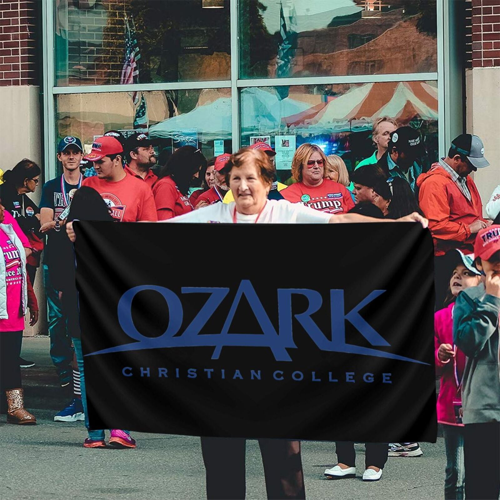 Ozark Christian College Logo Banner Breeze Flag Outdoor Flags Home Flag ...