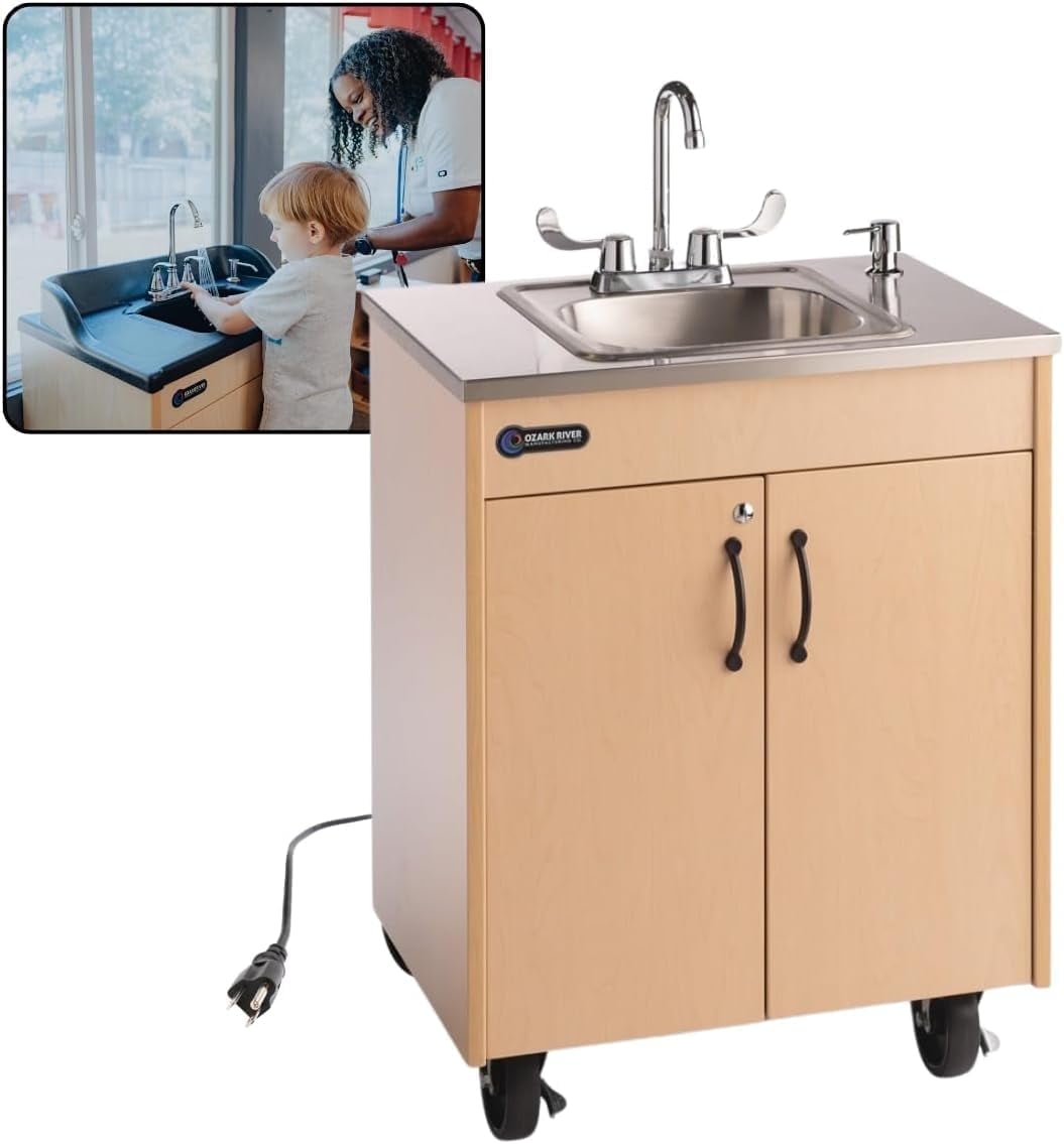 Ozark River Manufacturing Lil Premier S1, Child Height Portable Sink ...