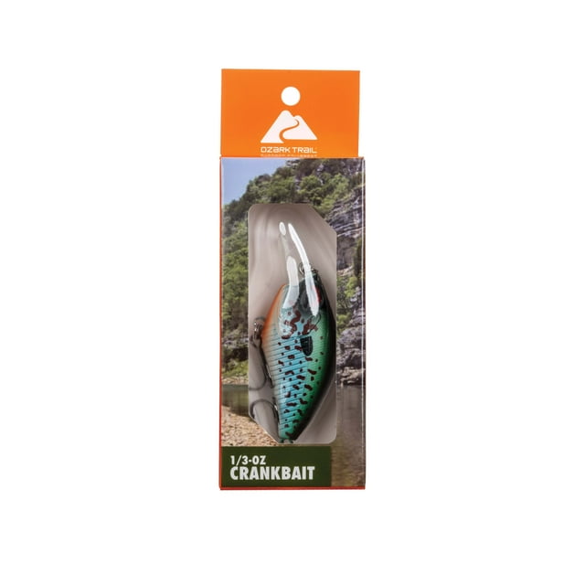 Ozark Trail 1/3oz Crankbait- Squash Fishing Lure - Walmart.com