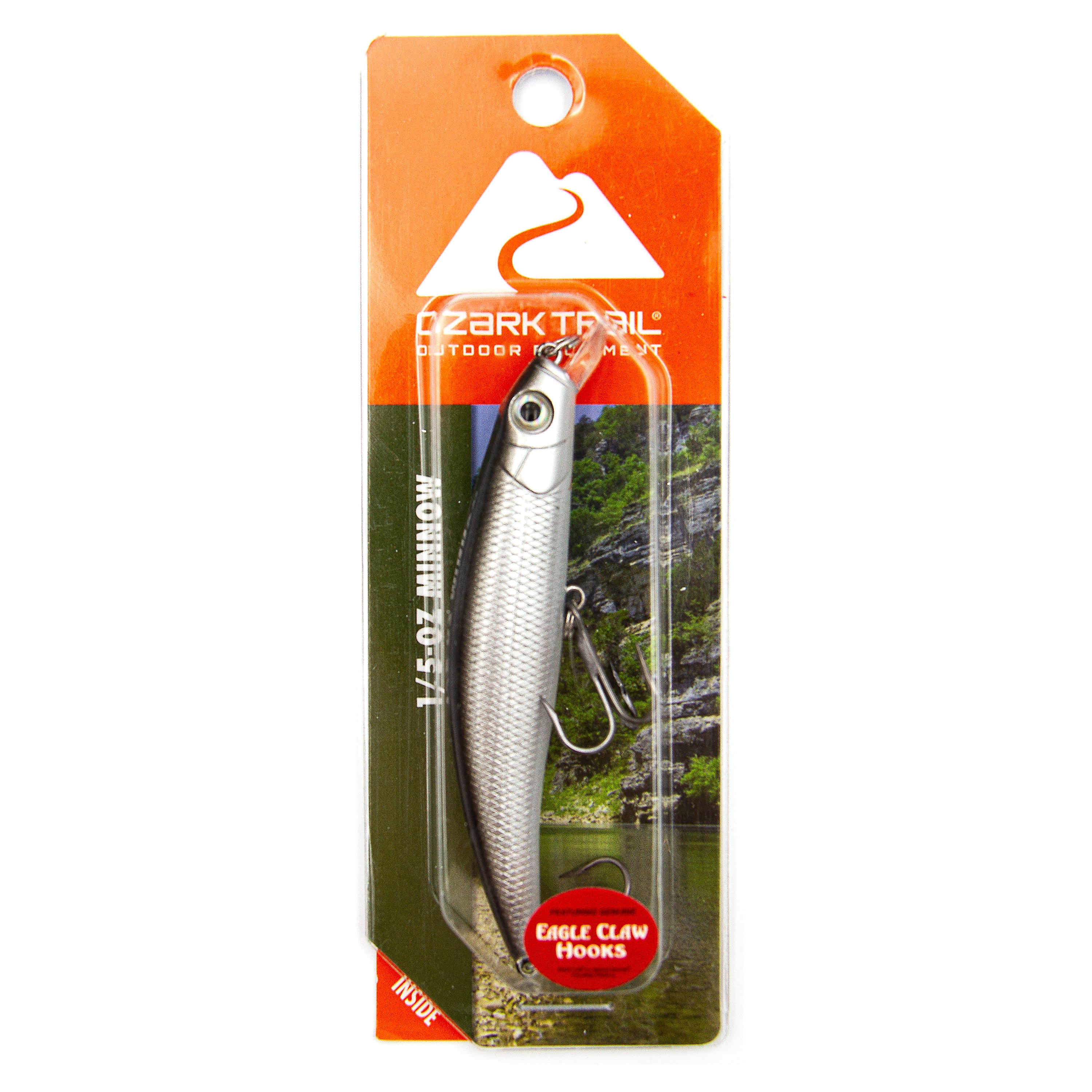 Ozark Trail 1/5 Ounce Clown Minnow Fishing Lure - Walmart.com