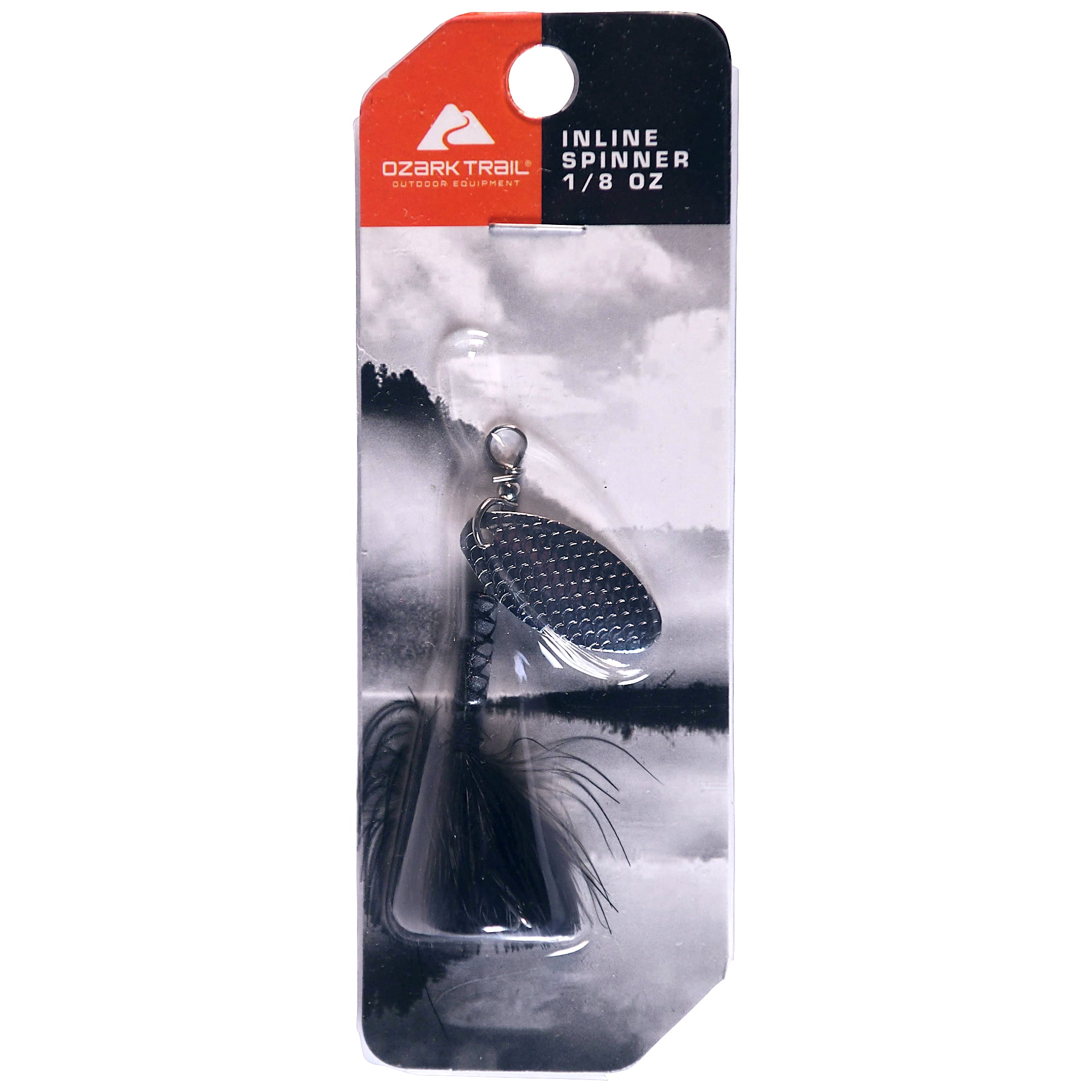 Ozark Trail 1/8 oz Black Inline Spinner - Walmart.com