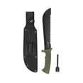 Ozark Trail 10" Sawtooth Machete with Sheath and Fire Starter - Walmart.com
