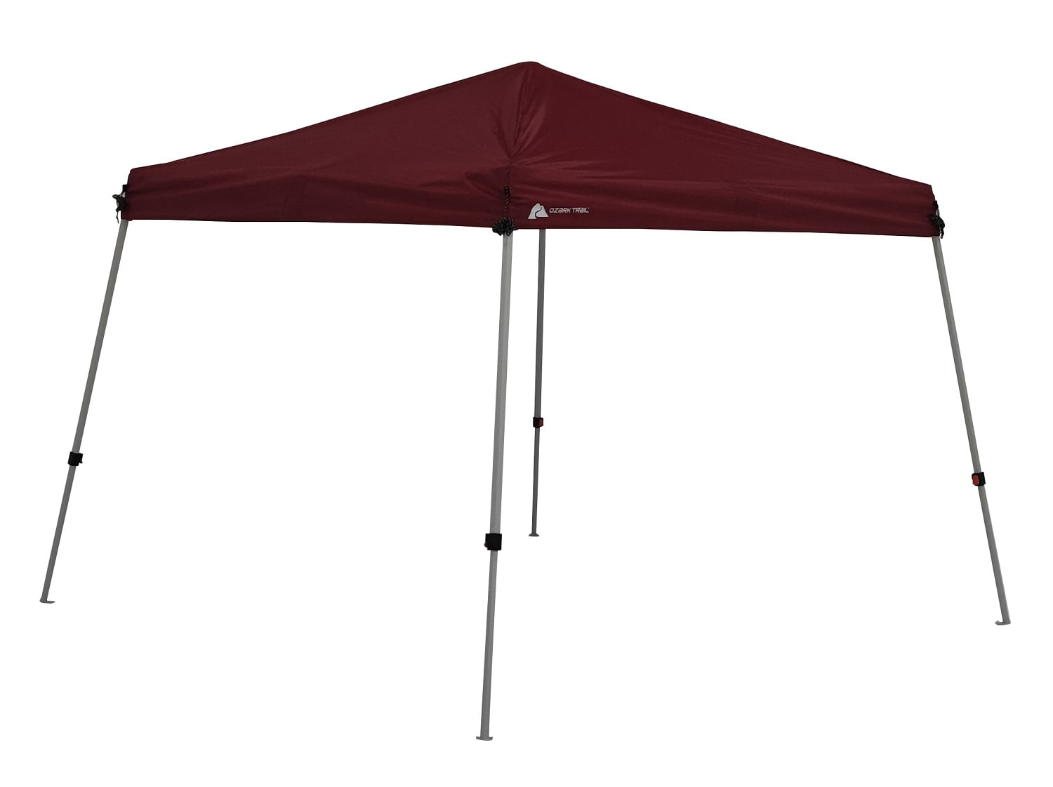 Ozark Trail 10' x 10' Instant Slant Leg Pop-up Canopy, Outdoor Shading ...
