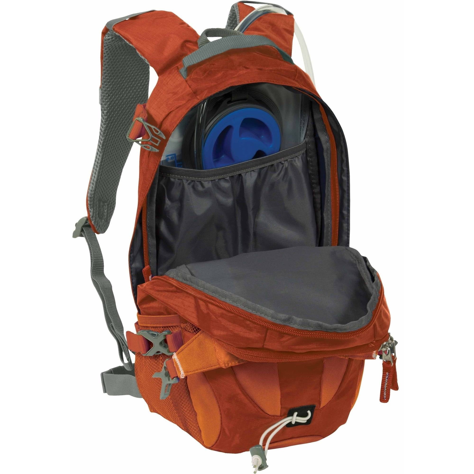 Ozark Trail 14 Ltr Larimore Hydration Pack, with 1 2-Liter Reservoir, Unisex, Orange - Walmart.com