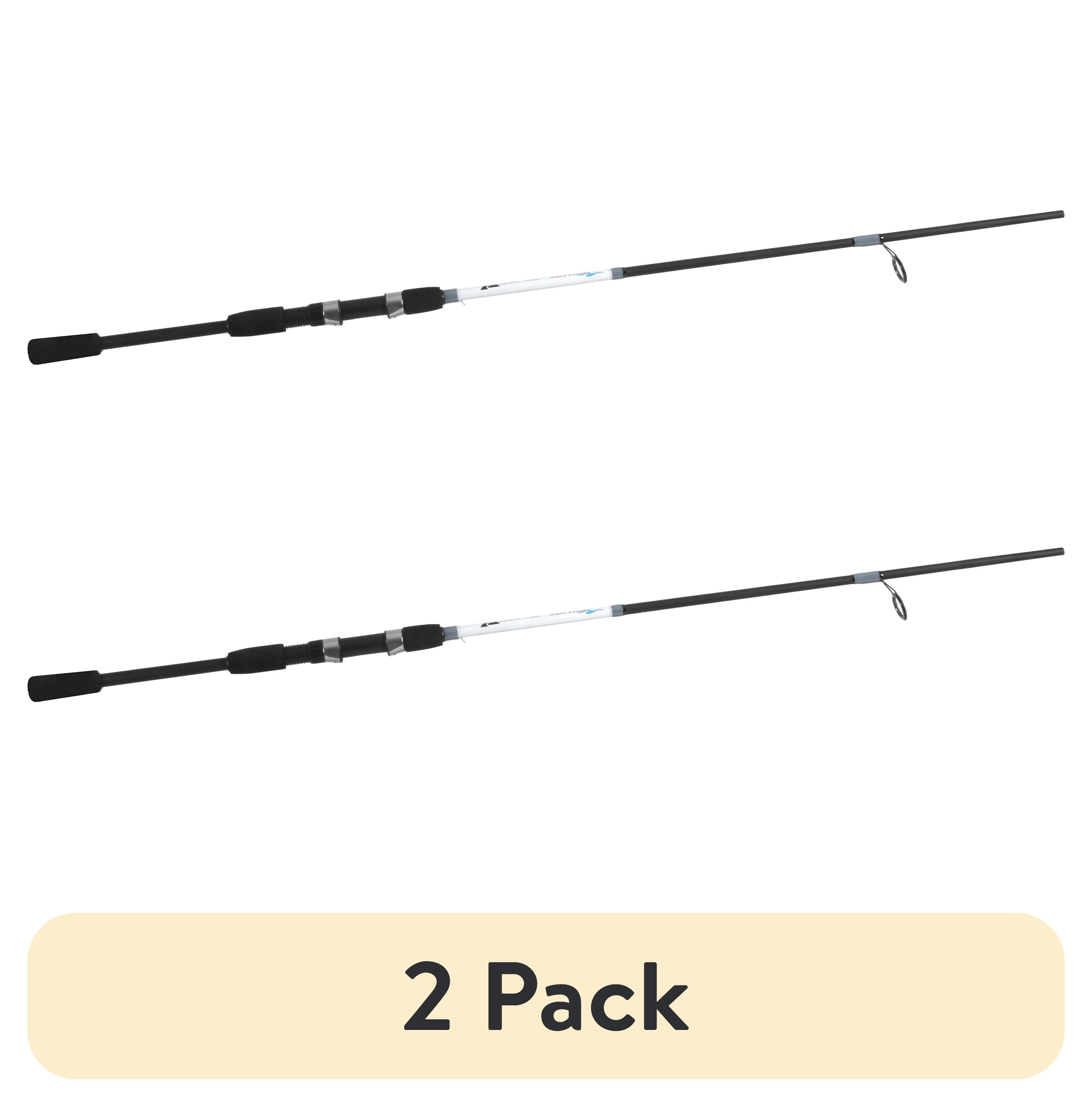 (2 pack) Ozark Trail 2-Piece 7' Medium Heavy Golf Style Grip Gritstick ...