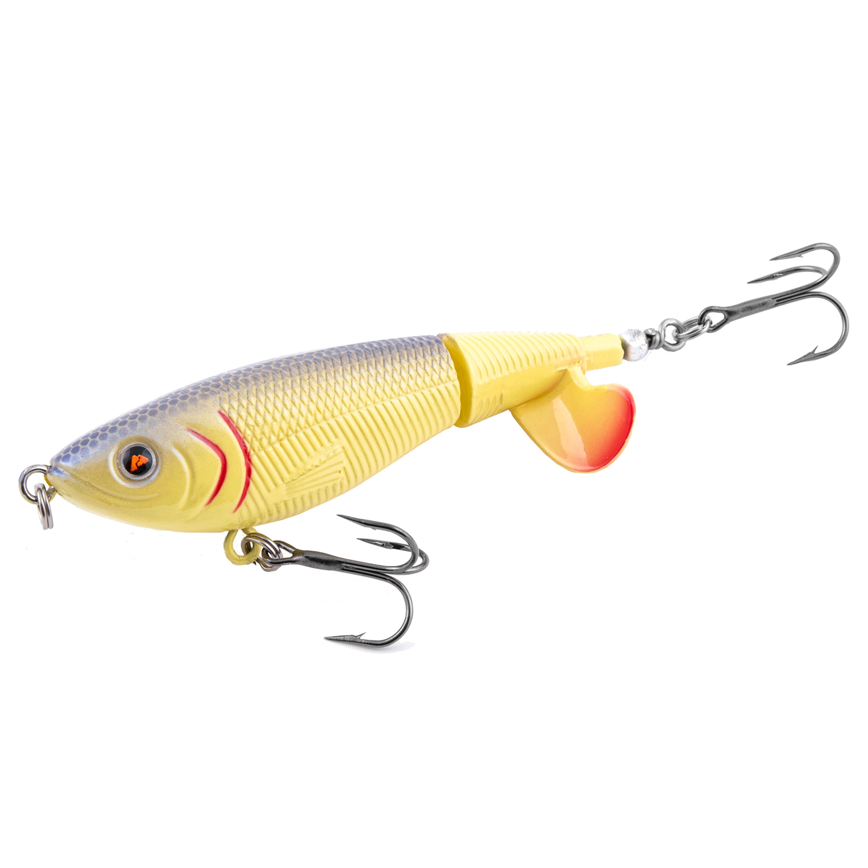 Ozark Trail 3.5" Topwater Prop Bait Fishing Lure for Bass, Pike, and ...