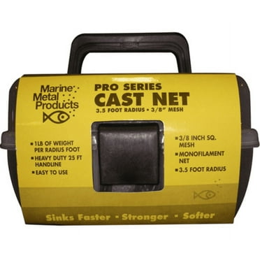 Ozark Trail 3/8-inch Mesh, 3.5-Foot Radius Pro Series Cast Net ...