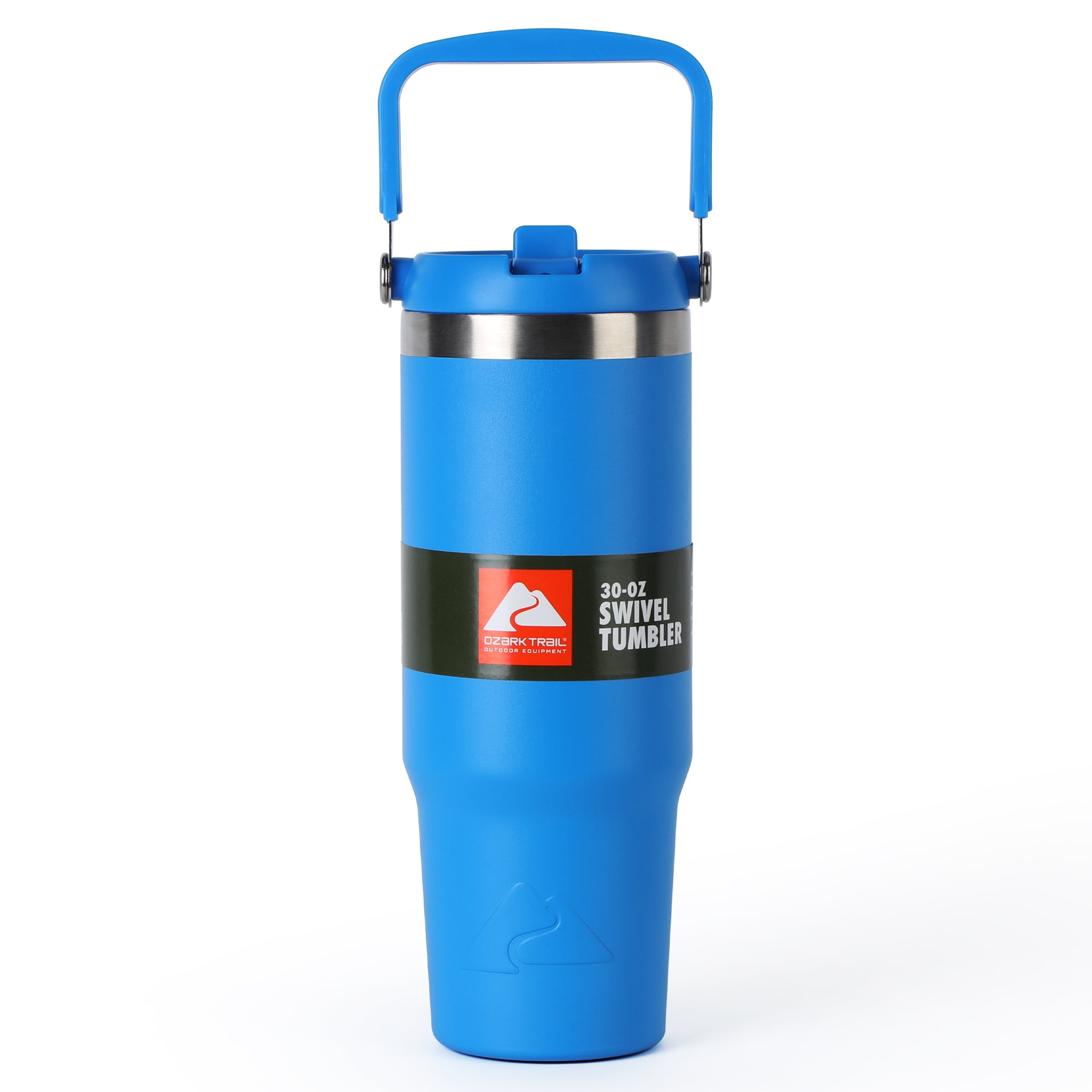 Ozark Trail 30 oz Insulated Stainless Steel Tumbler with Swivel Handle ...