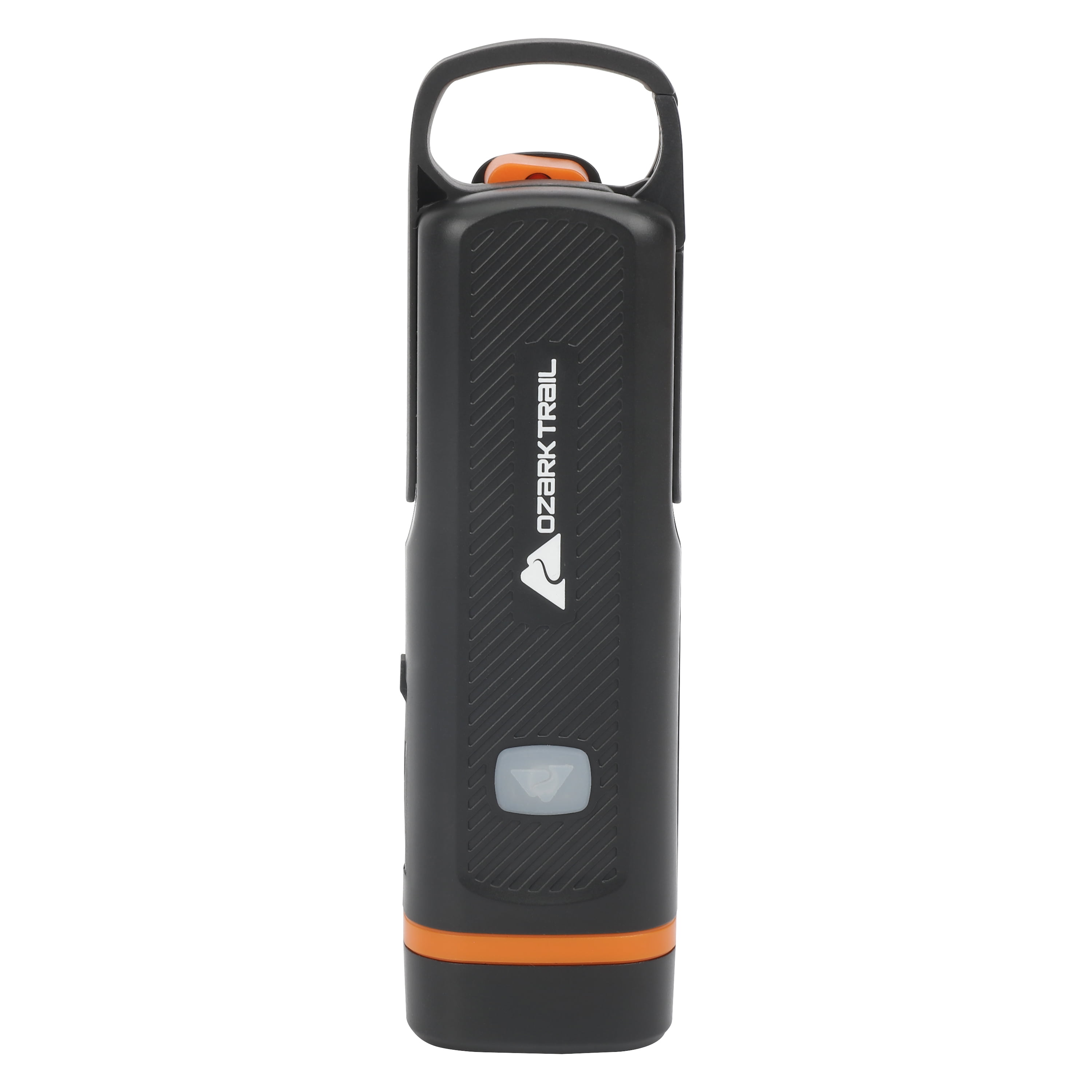 Ozark Trail Emergency Flashlight with 300 Lumens, Dual Rechargeable ...