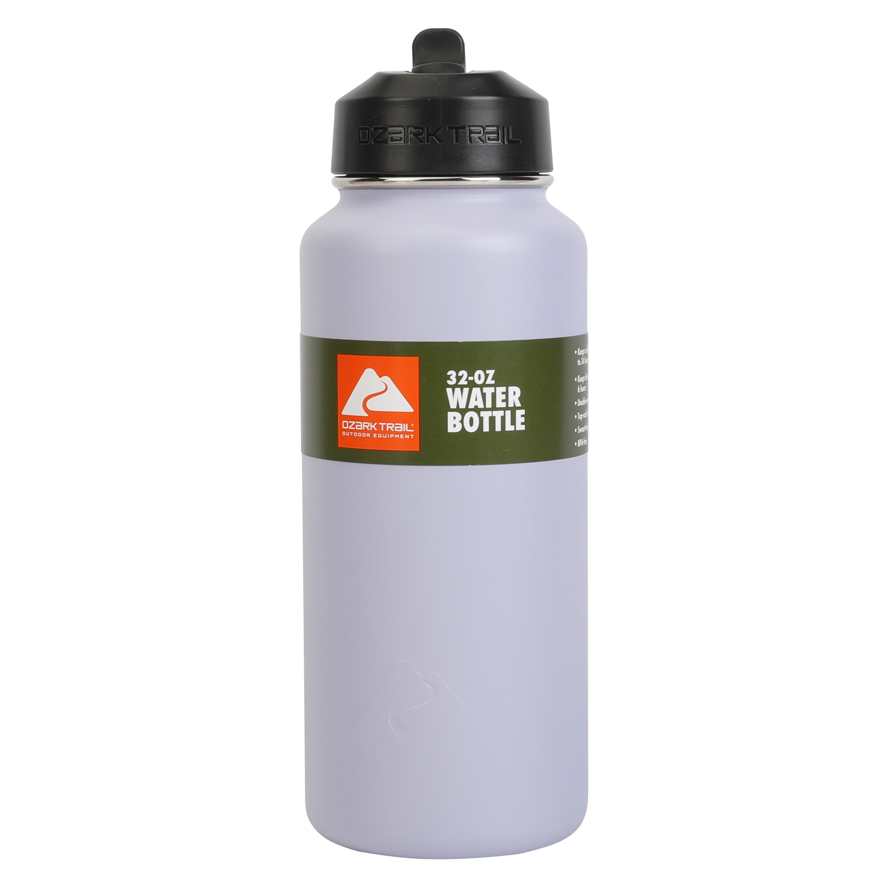 Ozark Trail 32oz Insulated Stainless Steel Water Bottle with Handle ...