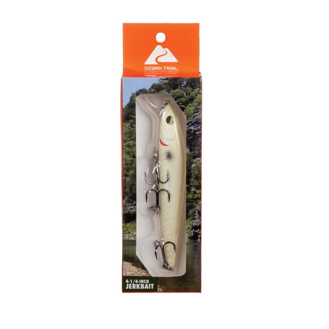 Ozark Trail 4 1/4" Minnow Lure- Bone - Walmart.com