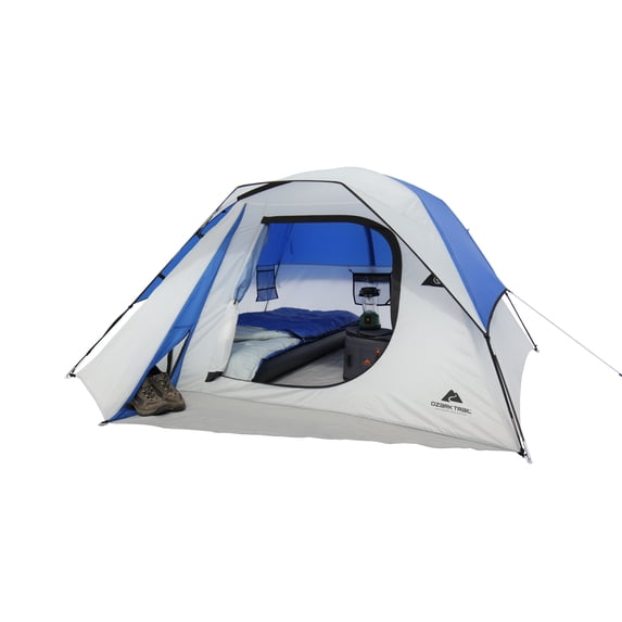 Free Shipping! Ozark Trail 4 Person Camping Dome Tent with 8' x 8.5 ...